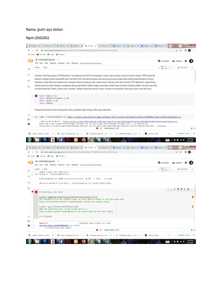 Decision Tree Regression (DTR) | PDF