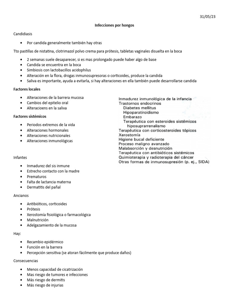 Candidiasis: Tipos, Diagnóstico y Tratamiento | PDF | Candidiasis ...