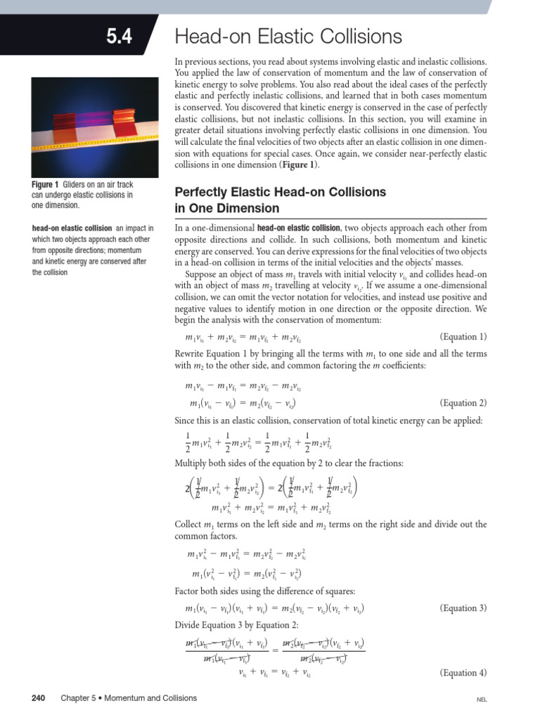 Phys12 c05 5 4 | PDF | Collision | Momentum