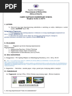 DLL - ESP 6 - Quarter 2 - W3 | PDF