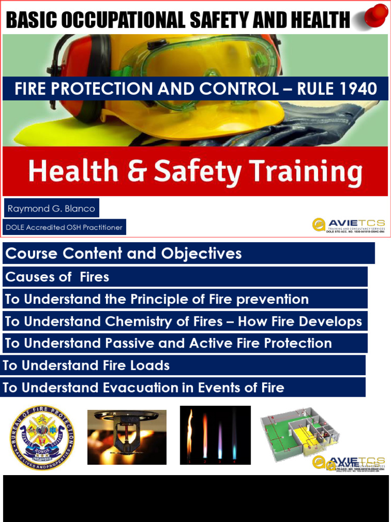 1 Fire Safety | PDF | Fires | Combustion