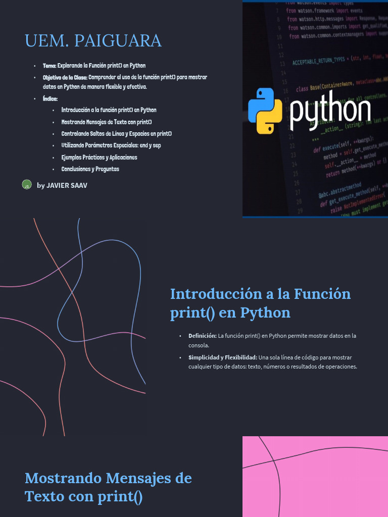 PYTHON | PDF | Python (lenguaje de programación) | Programación de ...