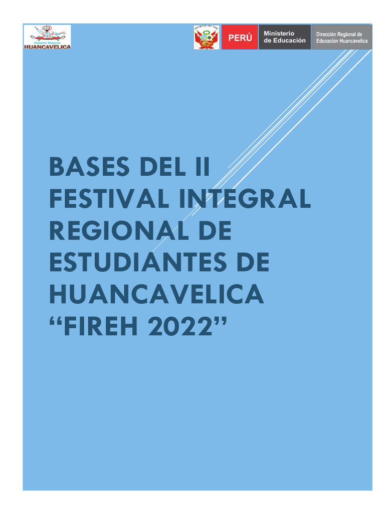 Bases Fireh 2022 | PDF | Comprensión lectora | Cognición