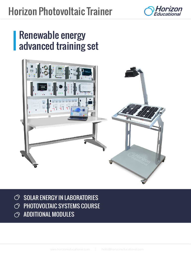 Horizon Photovoltaic Training | PDF | Power Supply | Power Inverter