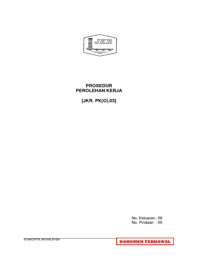 JKR PK (O) 03 K6 | PDF