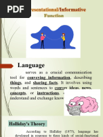 Halliday's Functions of Language | PDF | Semantics | Communication