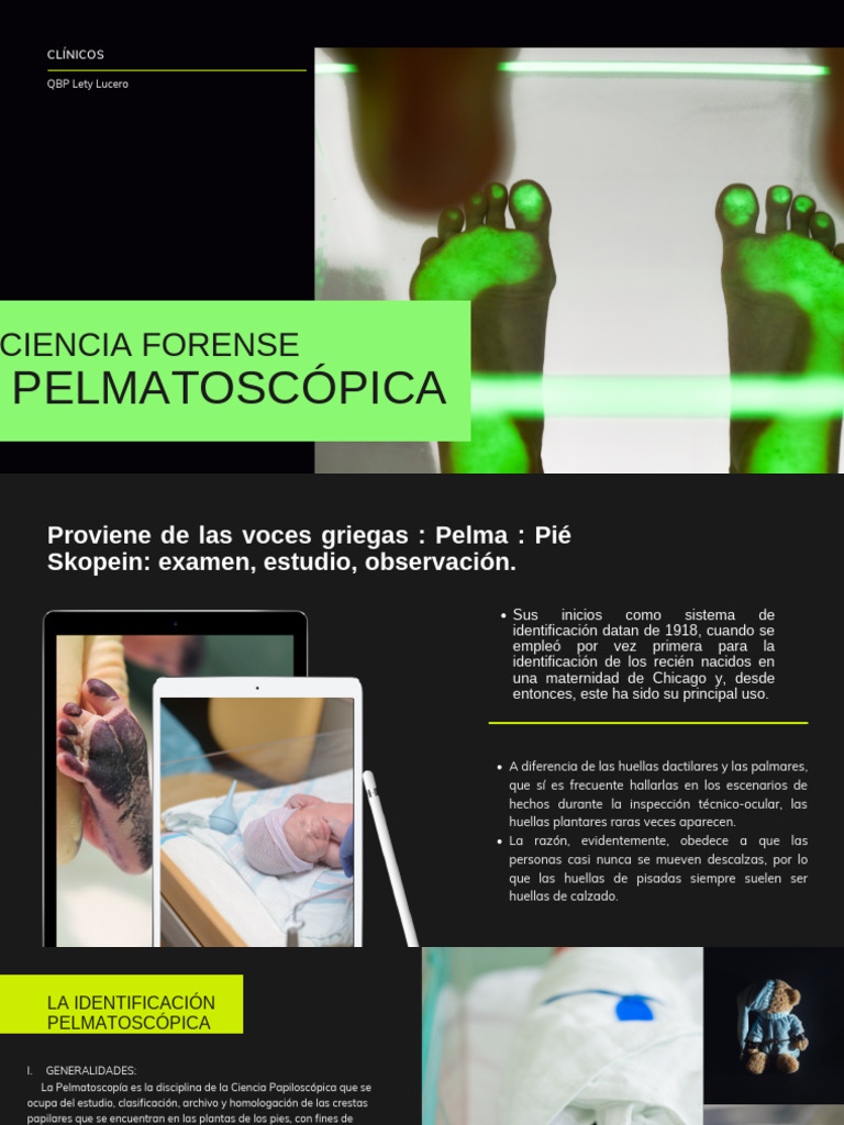 La Identificación Pelmatoscópica | PDF | Huella dactilar | Science