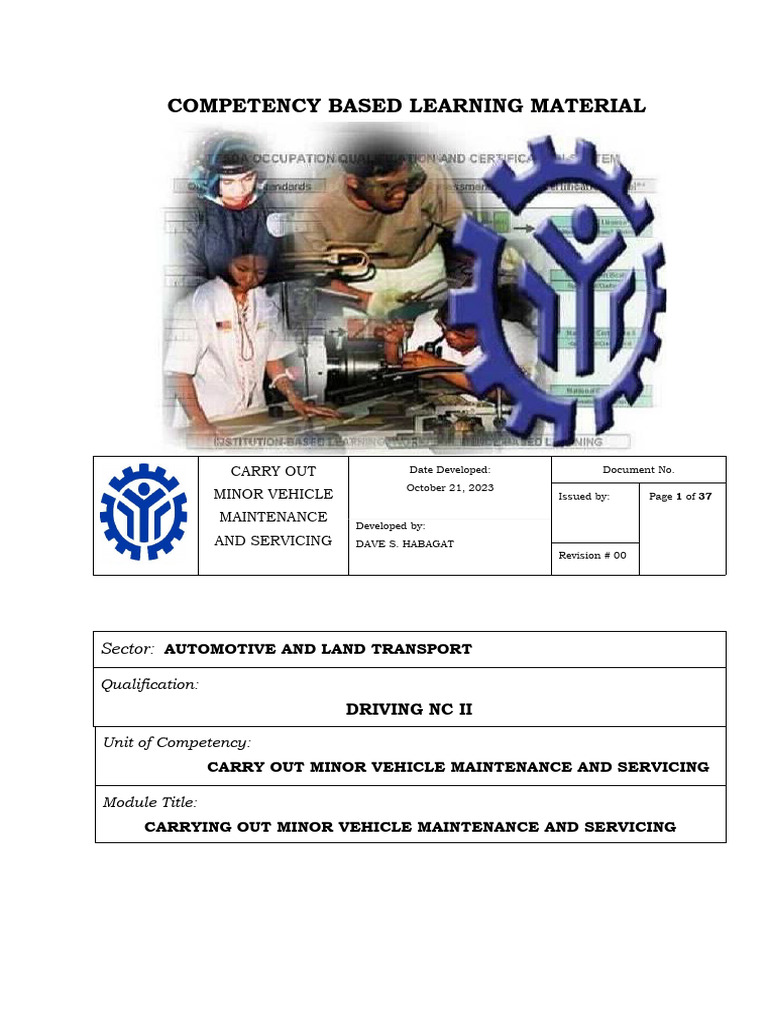 Dave Habagat Cblm Final | PDF | Waste | Motor Oil