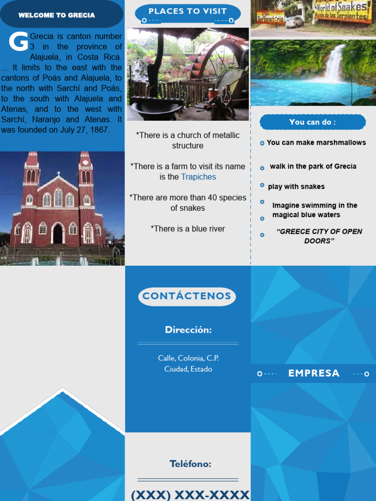 Brochure Ingles | PDF