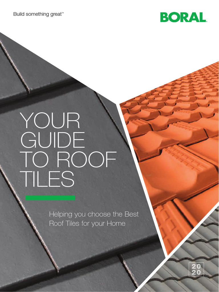 Boral Your Guide To Roof Tiles 2020 FINAL | Download Free PDF | Roof ...