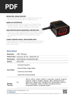 SR-2000W 1D/2D Code Reader Specs | PDF