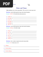 Daily Work Update Format Guide | PDF