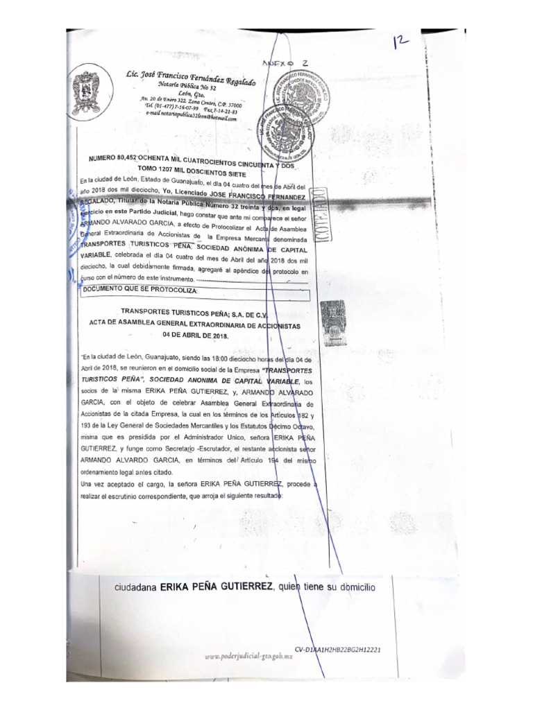 Lic. José Francisco Fernández Regalado | PDF