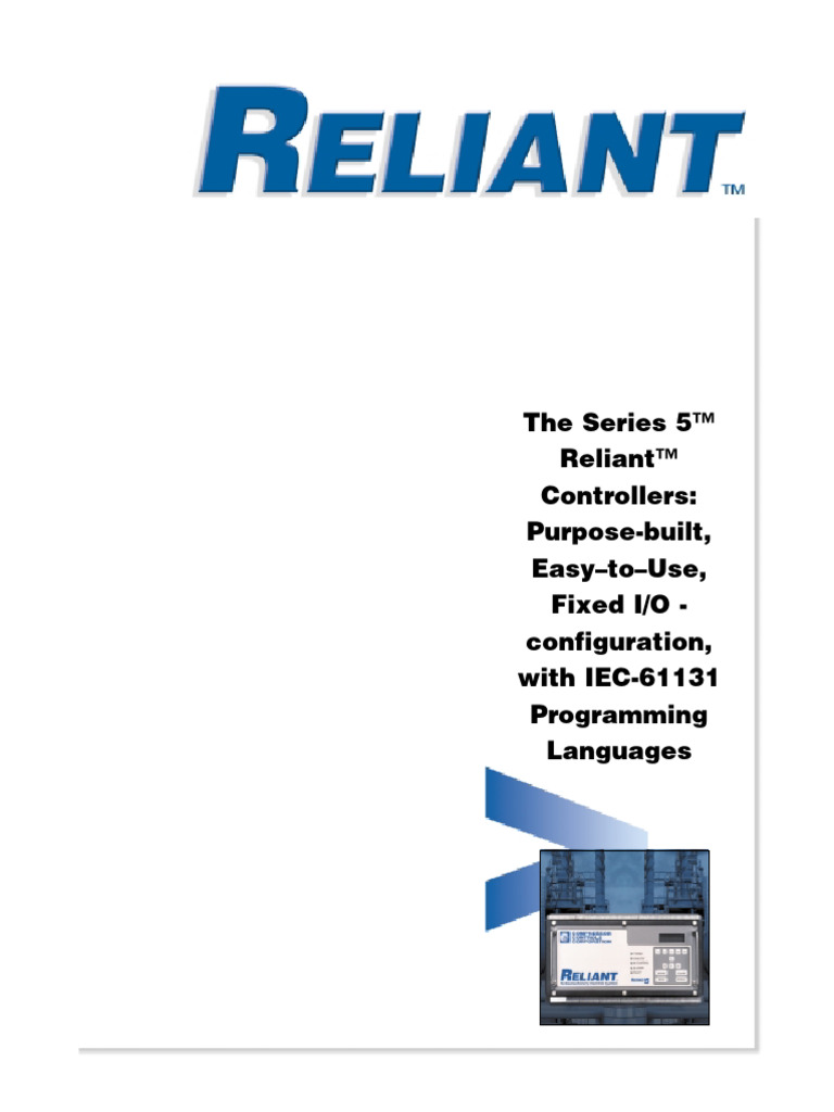 CCC Series5 Reliant Controller MS83 | PDF | Programming | Computer Program