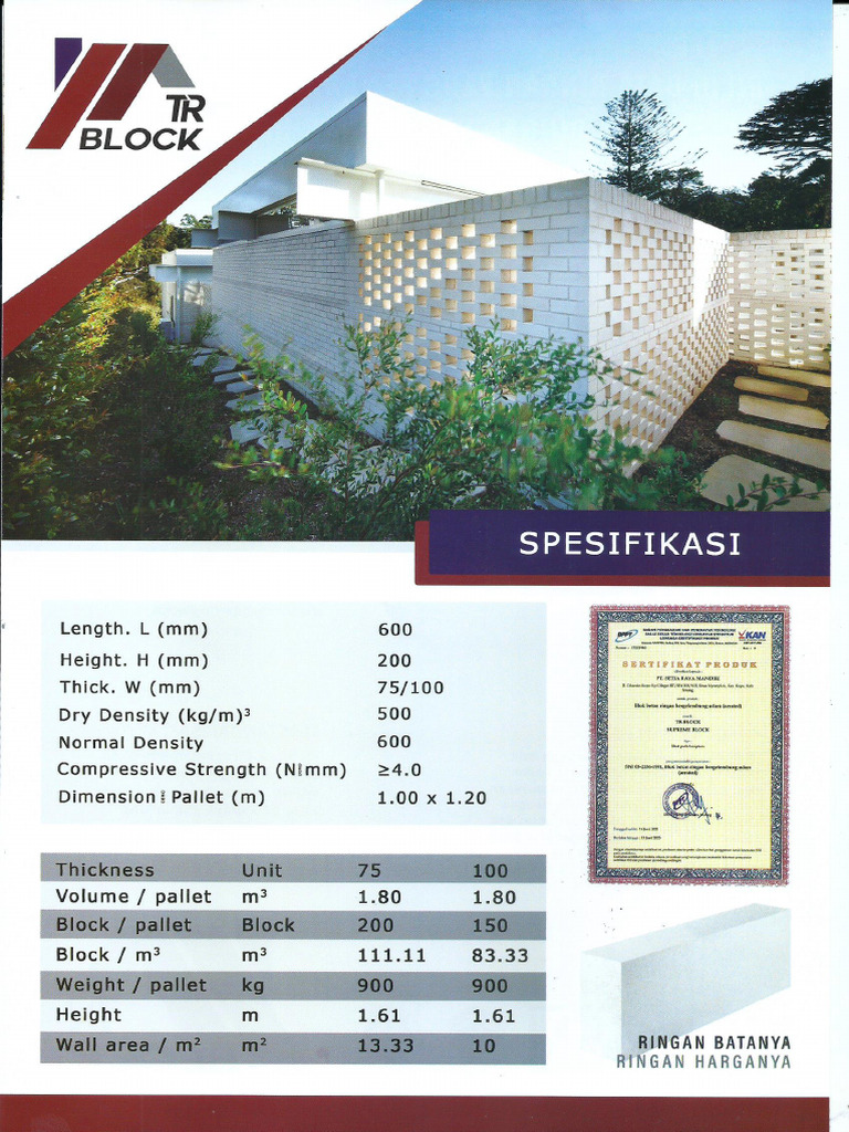 Brosur TR Block | PDF