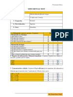 Mini Cog Spanish | PDF | Reloj