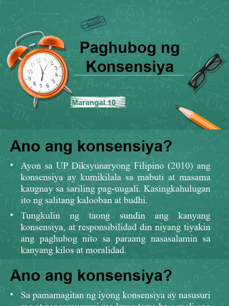 Paghubog NG Konsensiya | PDF
