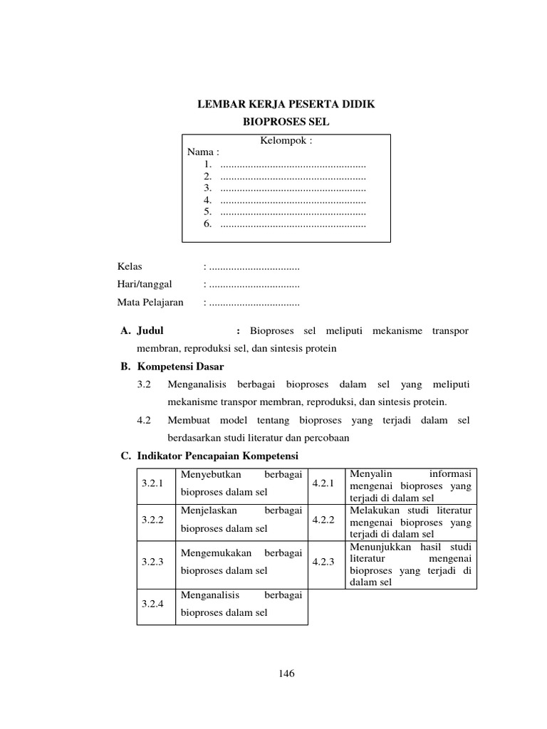 1.4 Lembar Kerja Peserta Didik Rqa 2 | PDF