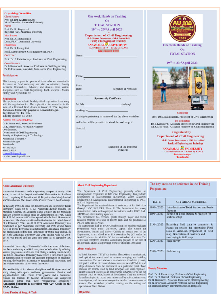 Conference Training On Total 23april2023 Brou | PDF | Engineering | Science