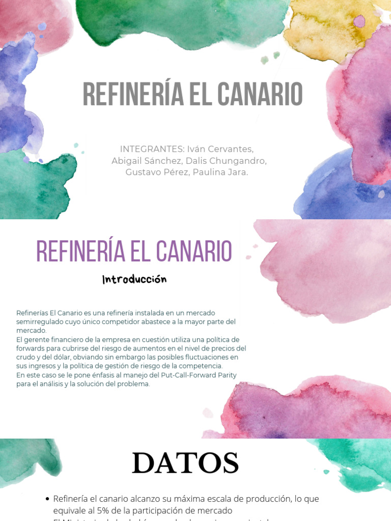 Refinería Del Canario | PDF | Petróleo | Refinería