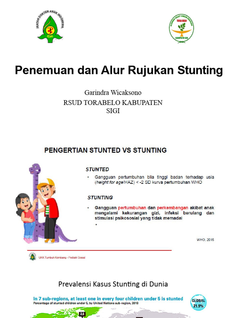 Penemuan Dan Alur Rujukan Stunting Sigi | PDF