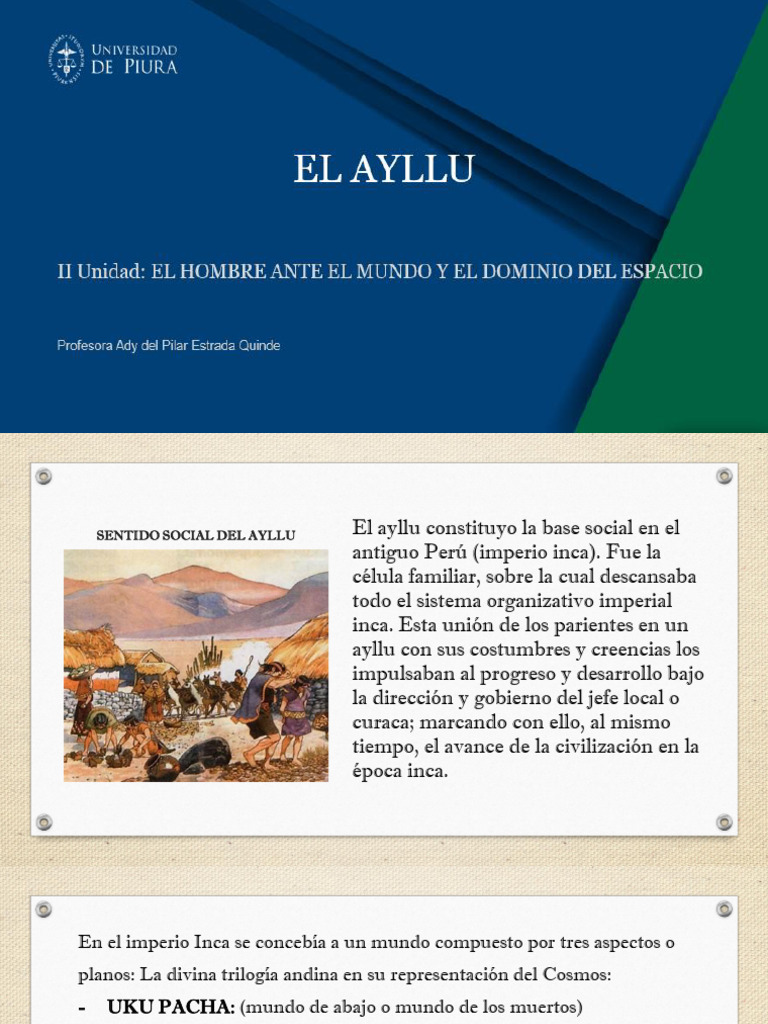 El Ayllu | PDF | Imperio Inca | Andes
