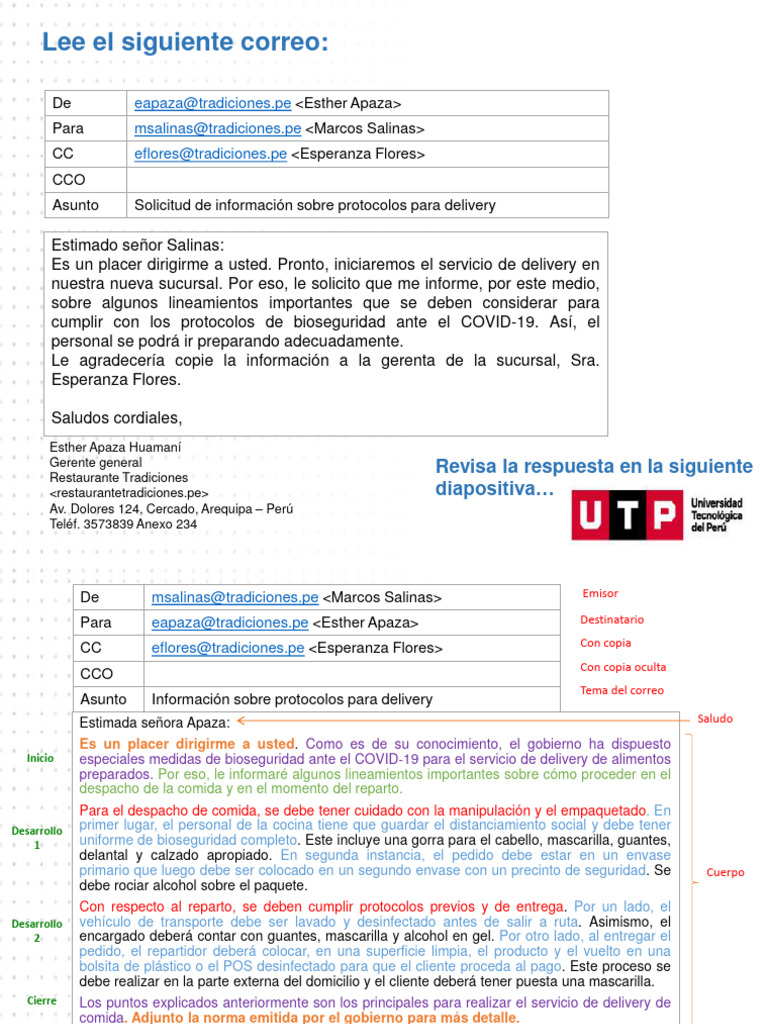 Correo Electrónico - Ejemplo | PDF | Entrega (Comercio)
