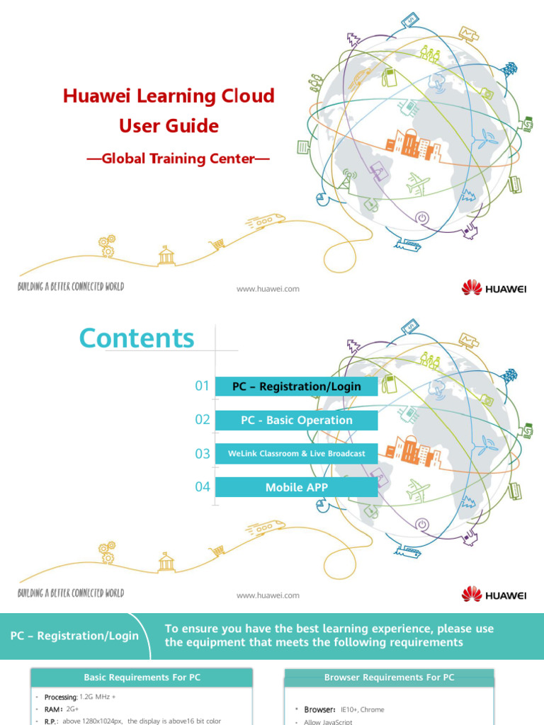 Makalah Huawei Learning Cloud User Guid | PDF | Login | Password