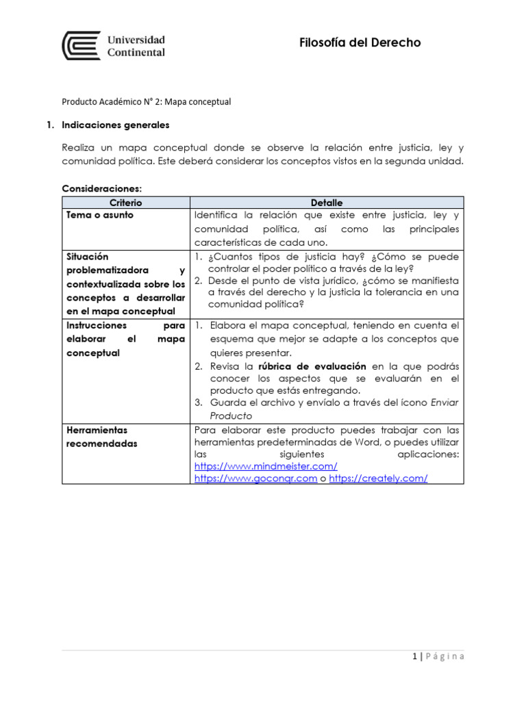 Mapa Conceptual: Justicia y Ley | PDF | Democracia | Ideologías políticas