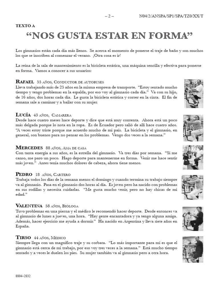 Spanish Ab Initio SL Paper 1-Resources Booklet | PDF | Gabriel García ...