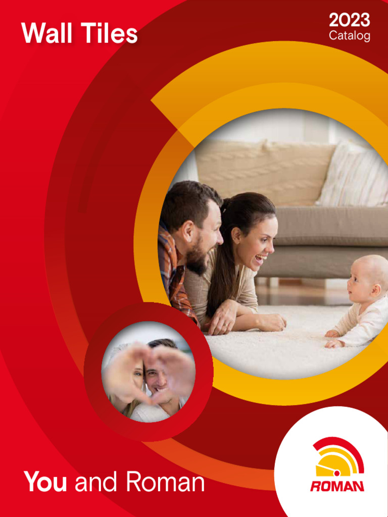 Wall Tile Romane Booklet | PDF | Tile | Secondary Sector Of The Economy