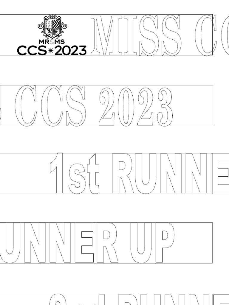Layout CCS 2023 | PDF
