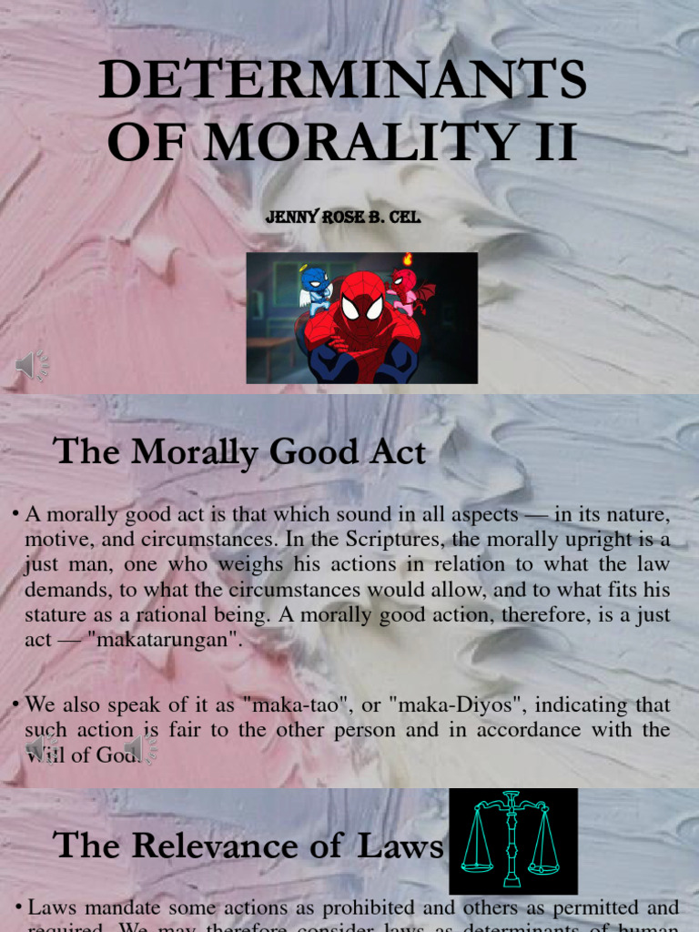 Determinants of Morality Ii | PDF | Ten Commandments | Conscience