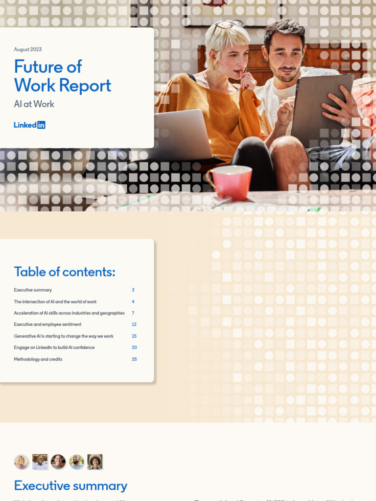 Future of Work Report Ai August 2023 | PDF | Artificial Intelligence ...