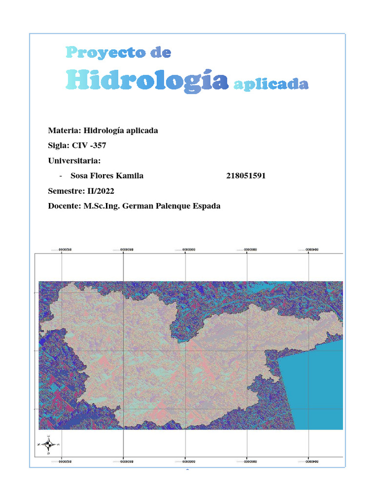 Proyecto Hidroliga Provincia Sara - 218051591 | PDF | Evapotranspiración | Clima