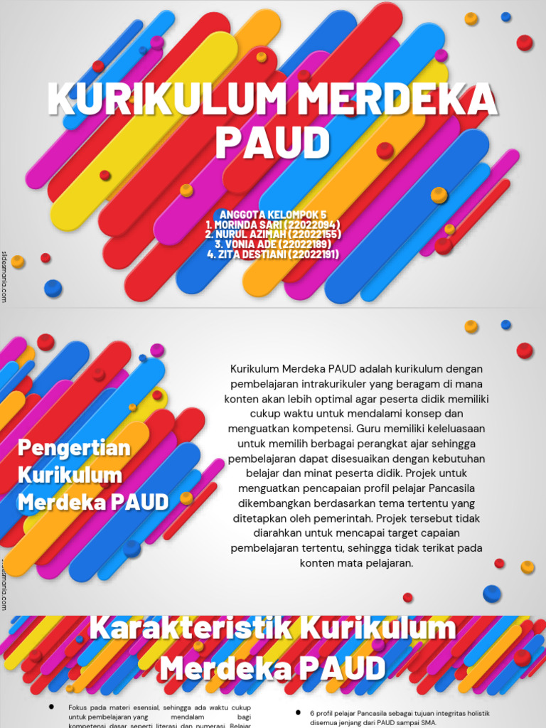 Kurikulum Merdeka PAUD: Panduan Lengkap | PDF