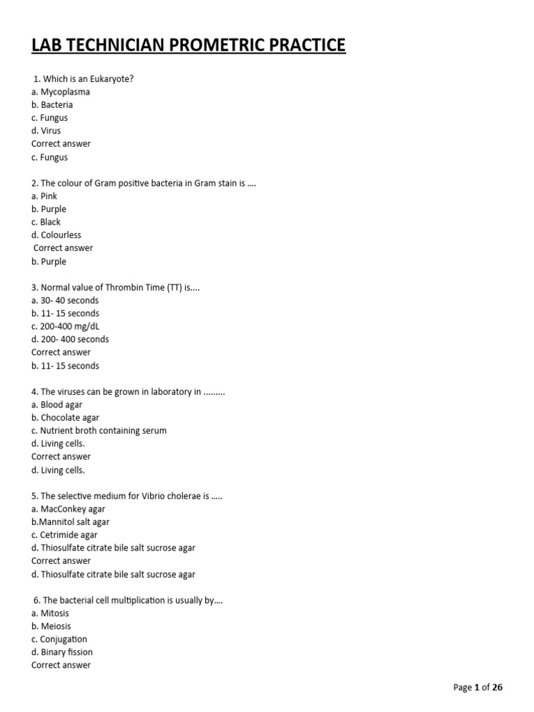 Lab Technician-6 | PDF | Antibody | Glucose