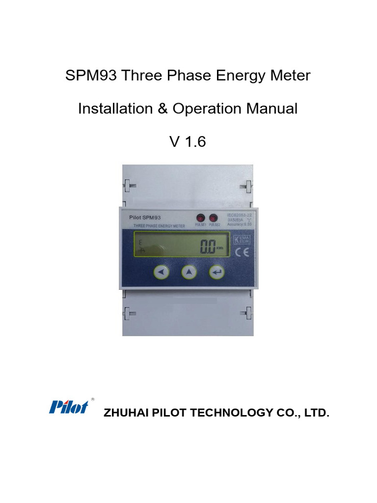 spm93 Manual | PDF | Menu (Computing) | Power Supply