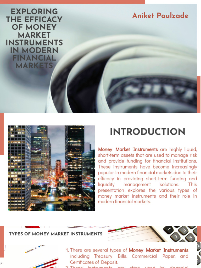 1 Money-Market-Instruments | PDF | Money Market | Money