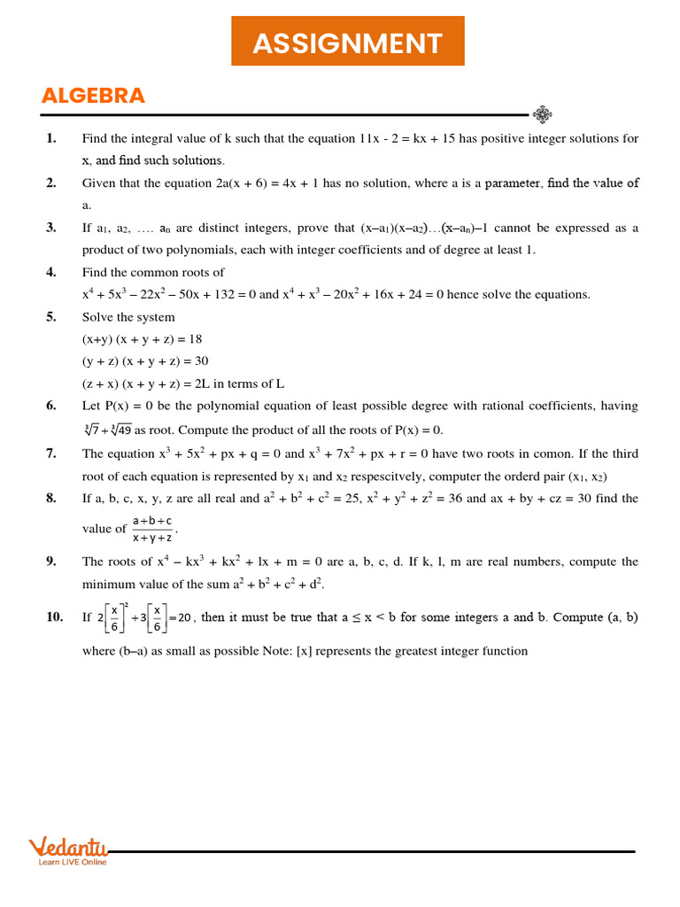 Algebra Problem Solutions and Explanations | PDF | Equations | Zero Of A Function
