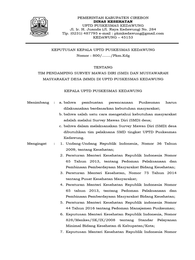 Tim SMD Dan MMD | PDF