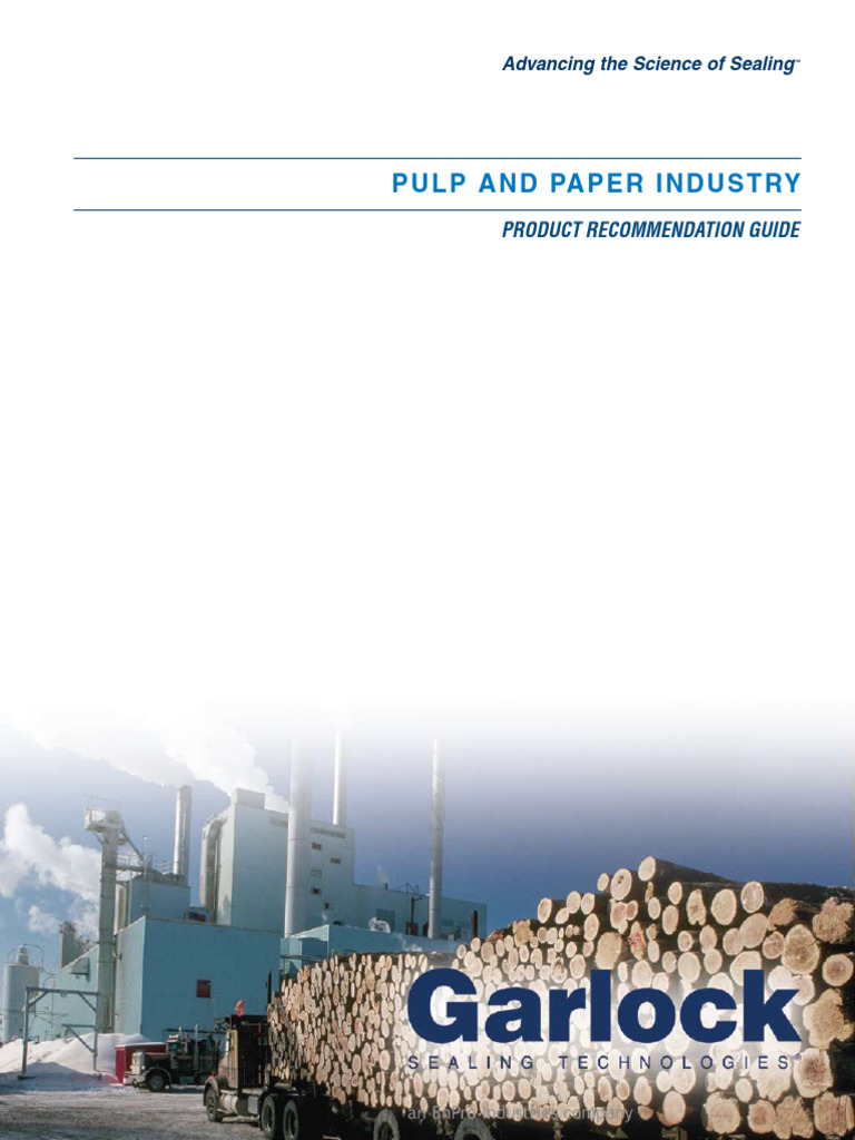 Garlock - Pulp & Paper | PDF | Physical Sciences | Materials