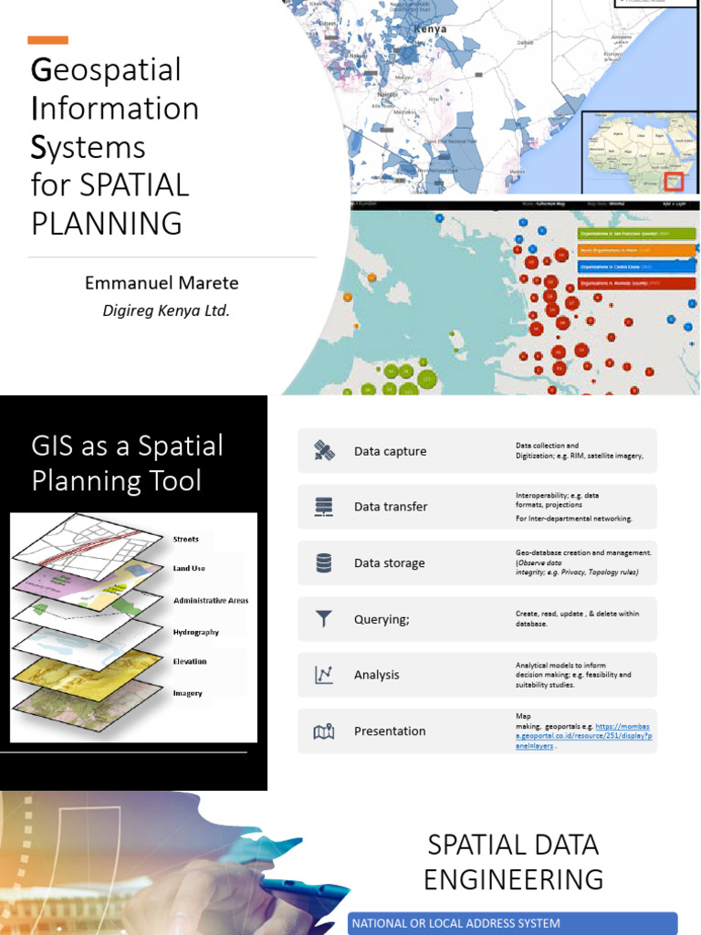GIS Presentation 1 | PDF | Geographic Information System | Information ...