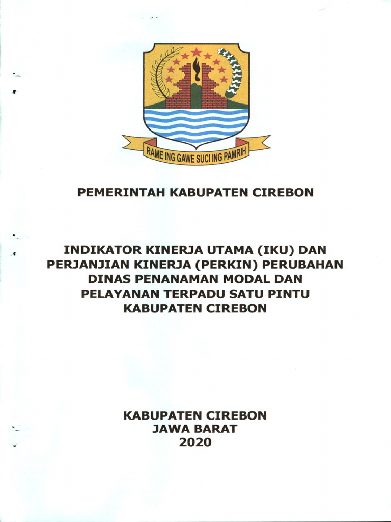 Iku DPMPTSP 2020 | PDF