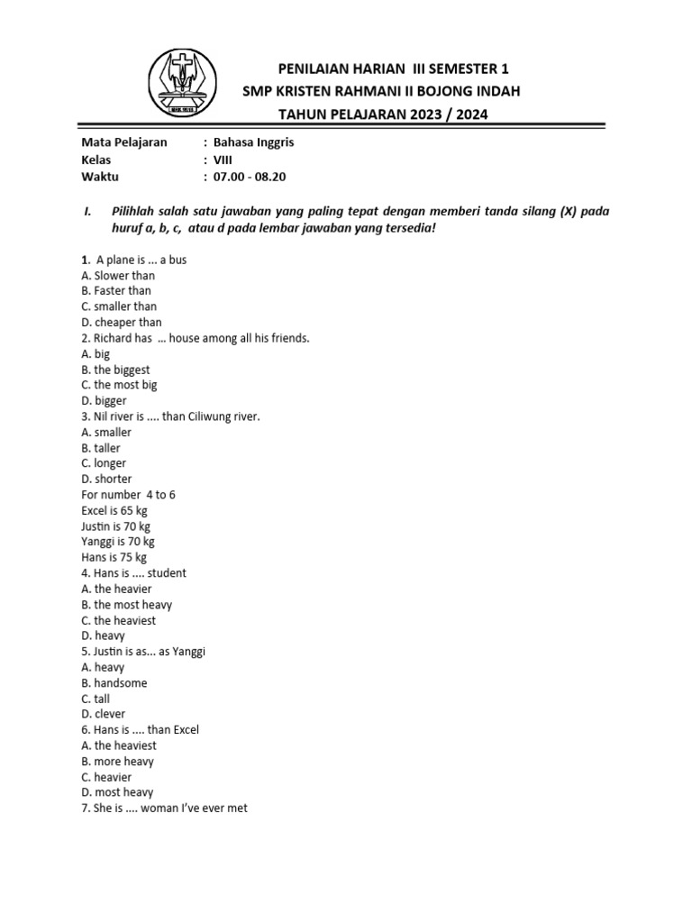 PH3 B Ing KLS 8 | PDF