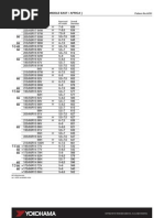 Tyres Hoosier Chart | PDF | Tire | Transportation Engineering