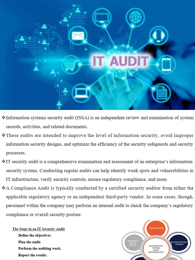 It Audit | PDF | Audit | Computer Security