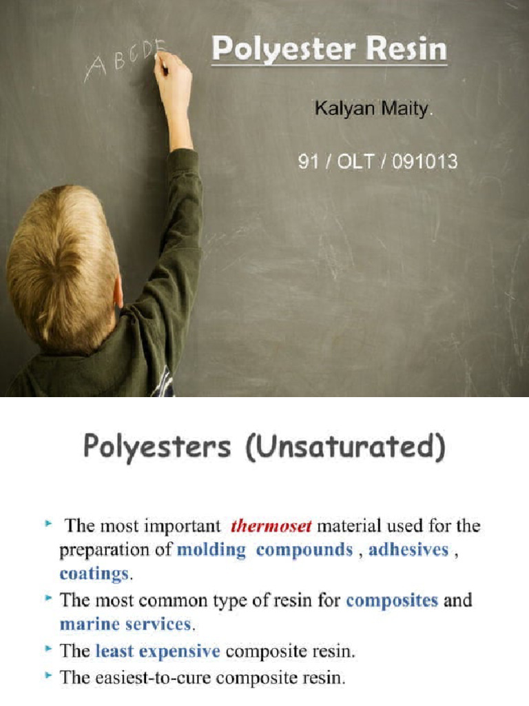 Poly Esters With Process | PDF