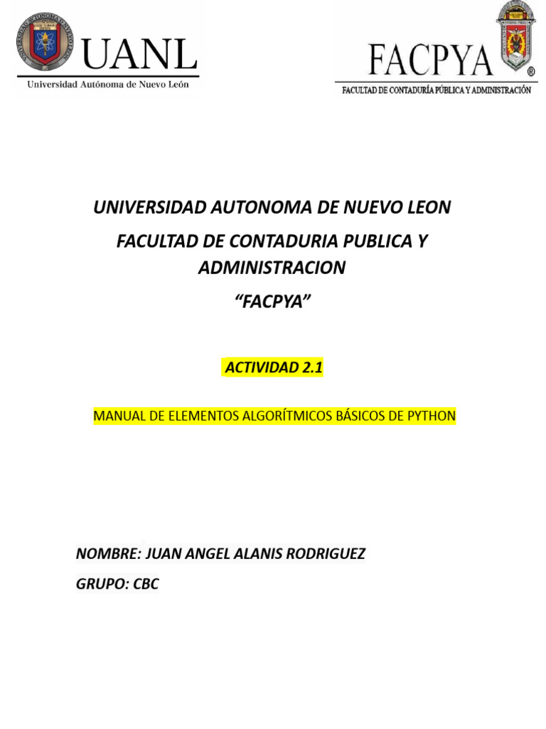 Ev2.1 Ontiveros Andrea | PDF | Python (lenguaje de programación) | Programación de computadoras