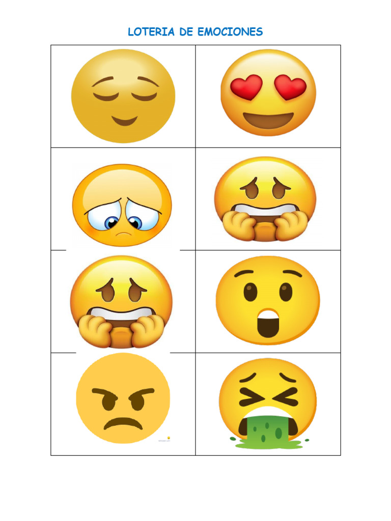Loteria de Emociones | PDF | Clásicos